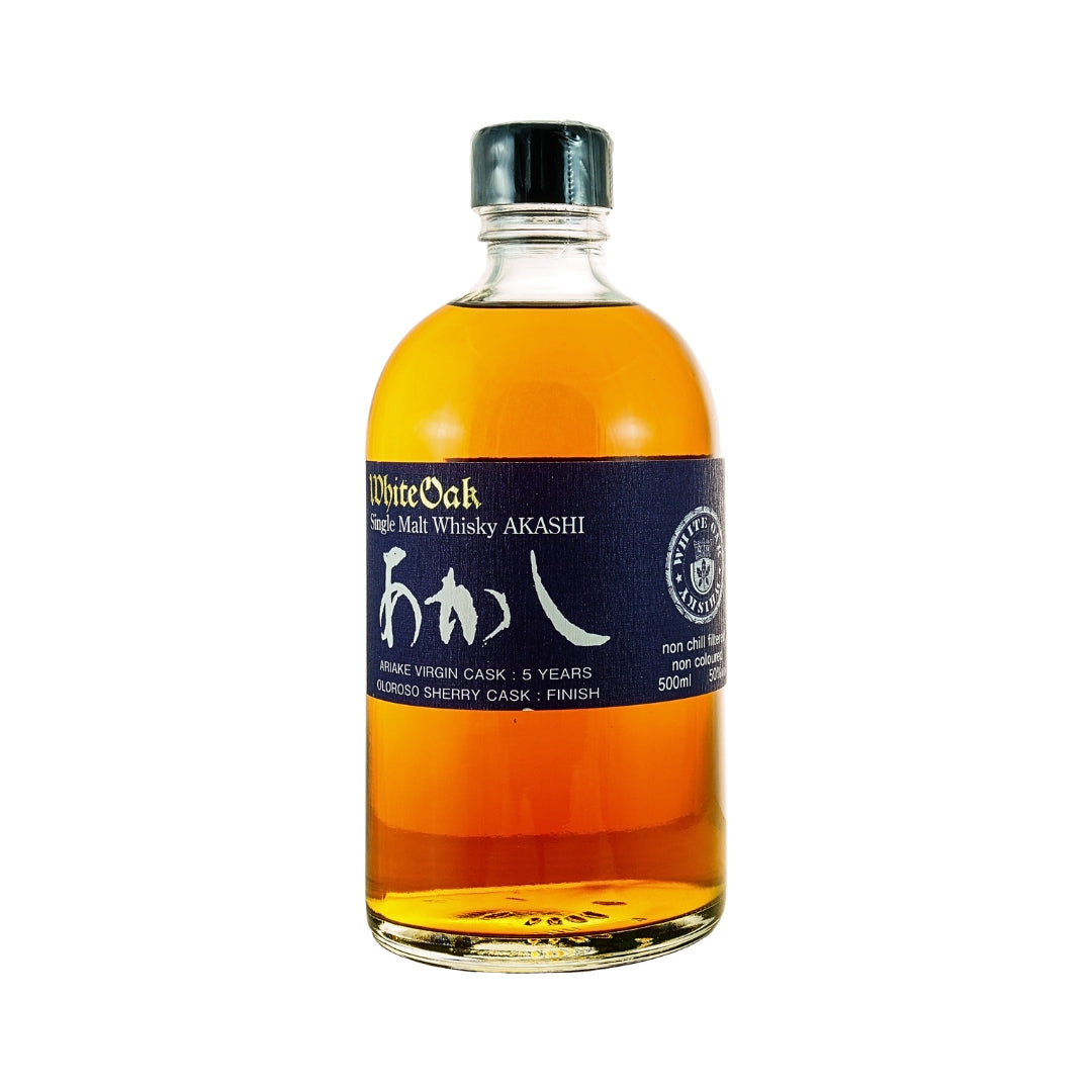 Akashi White Oak Single Malt Ariake Virgin Cask Oloroso Sherry Cash 5 ...